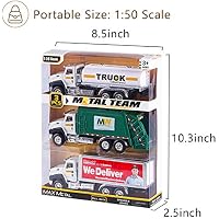 Amazon.com: G.C 3 Pack Diecast Transport Vehicles Truck Toys Set ...
