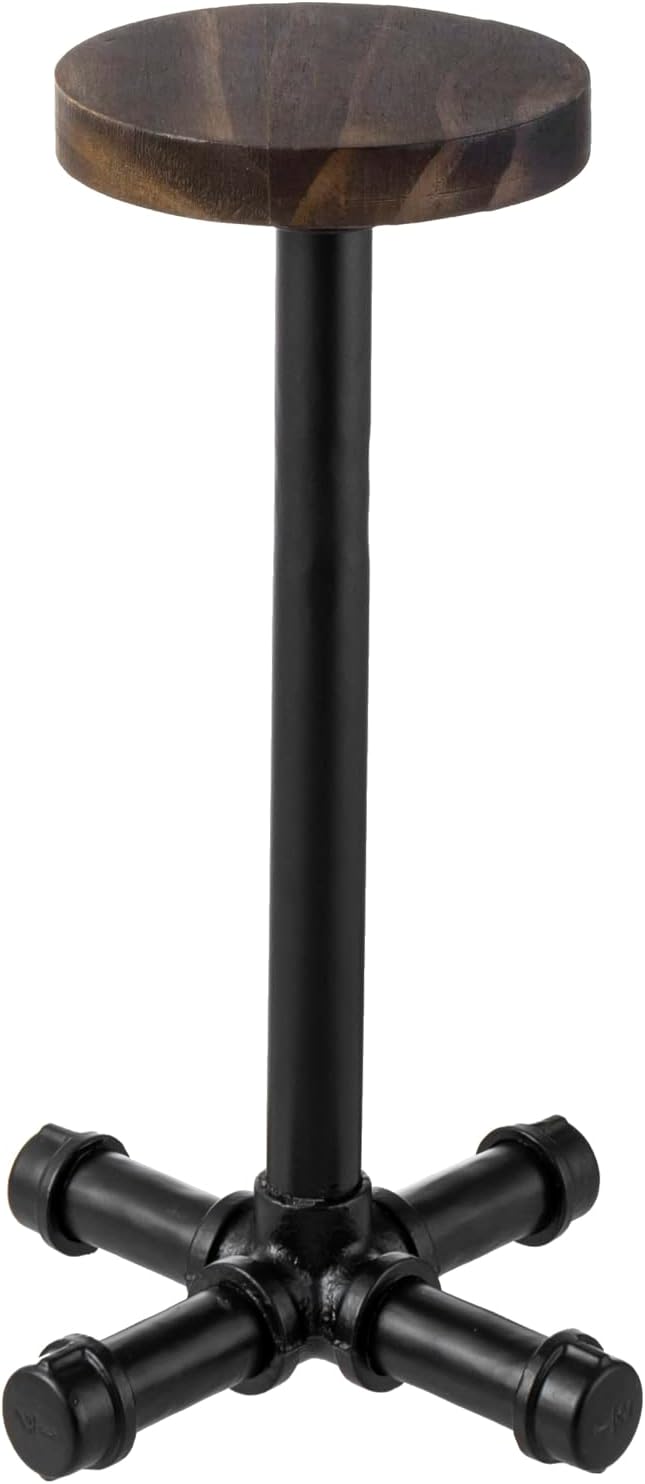 Amazon.com: MyGift Tabletop Hat Stand, Industrial Rustic Burnt Solid ...