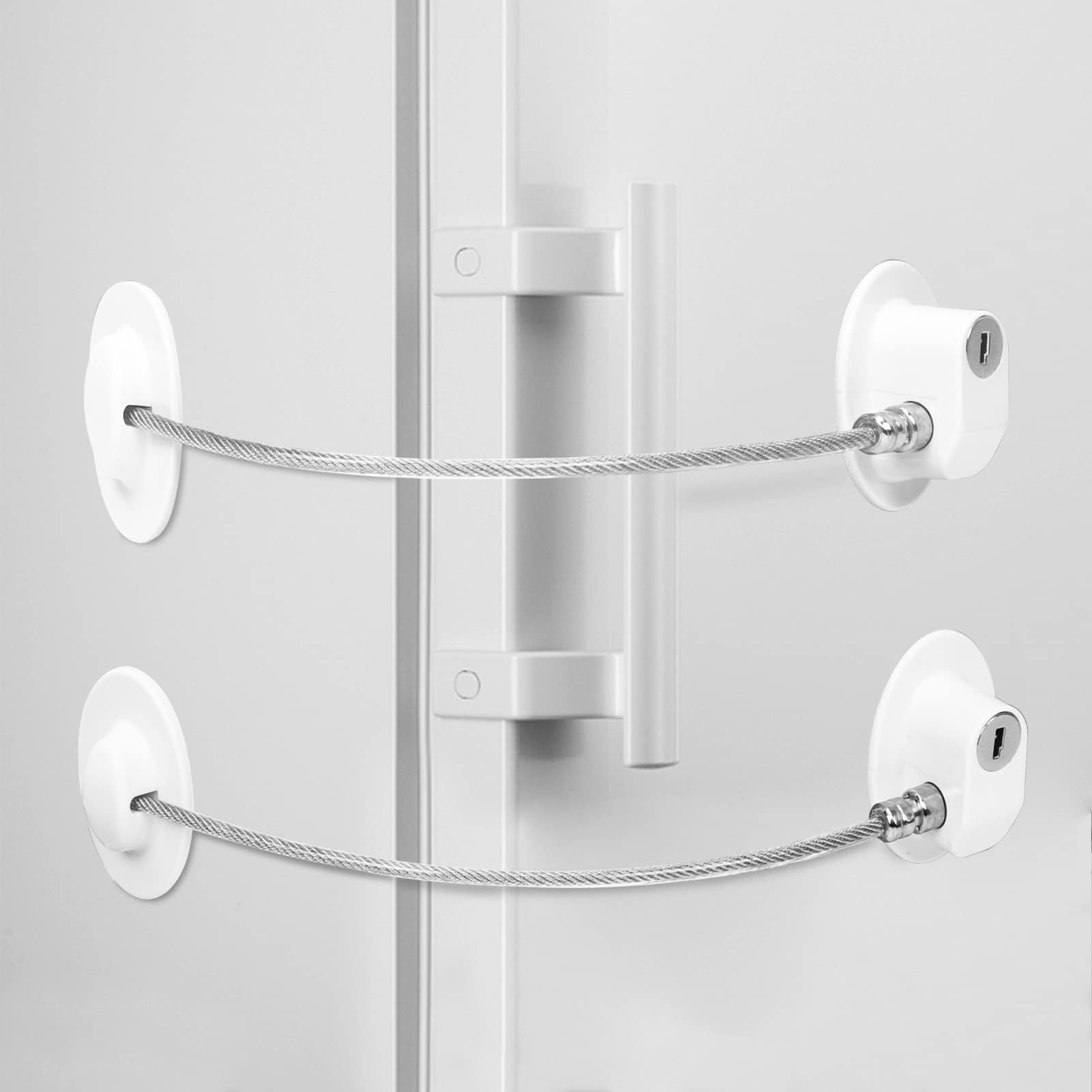 Amazon.com: Fridge Lock,2 Pack Refrigerator Locks with Keys,Freezer ...