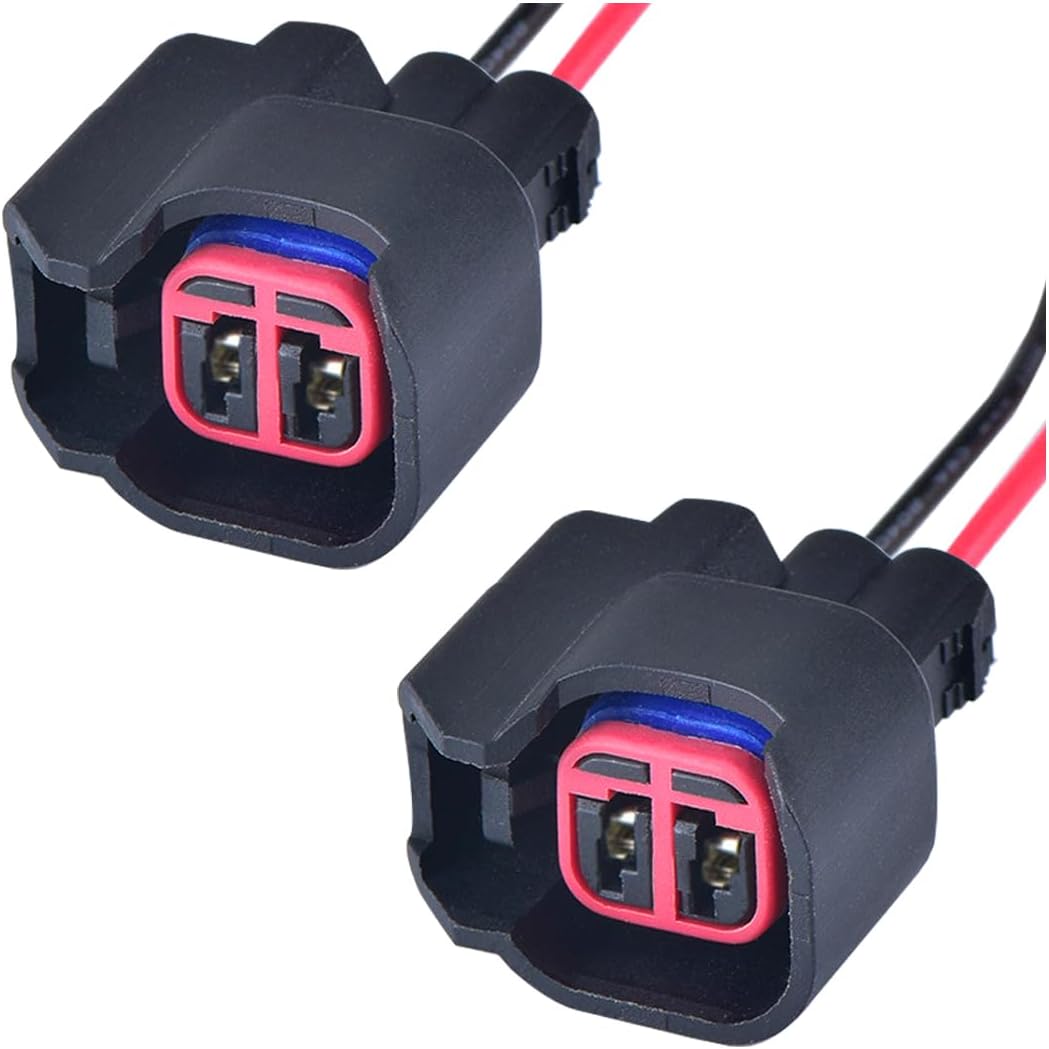 Amazon.com: MOTOALL Fuel Injector Connector EV1 OBD1 Plug Wire Harness ...