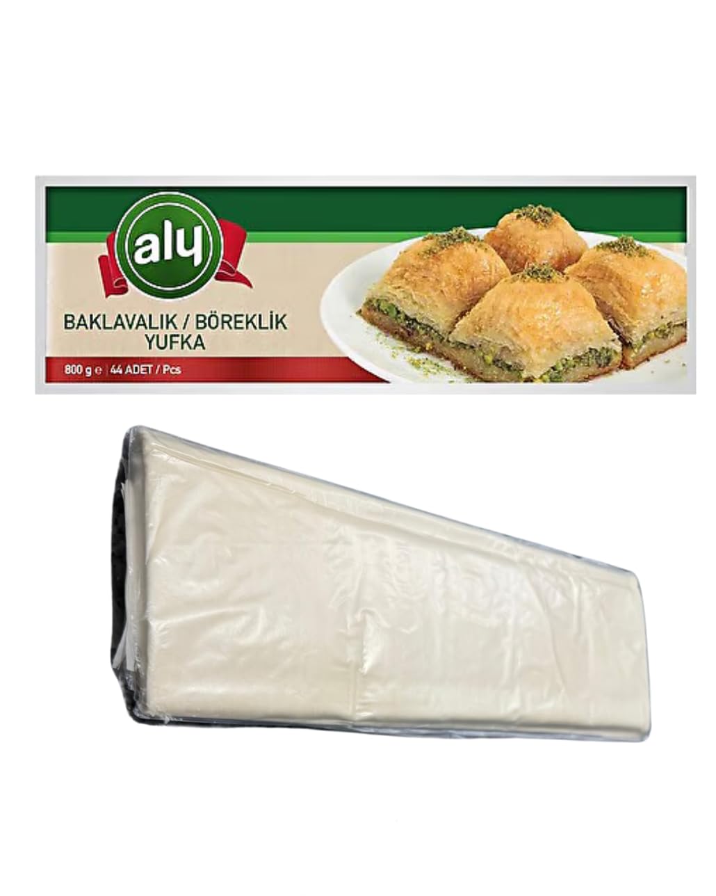 Amazon.com: Mixyway Aly Phyllo Dough for Baklava Borek, Turkish Yufka ...