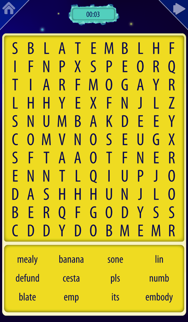 Word Search (Kindle Tablet Edition) - App on Amazon Appstore