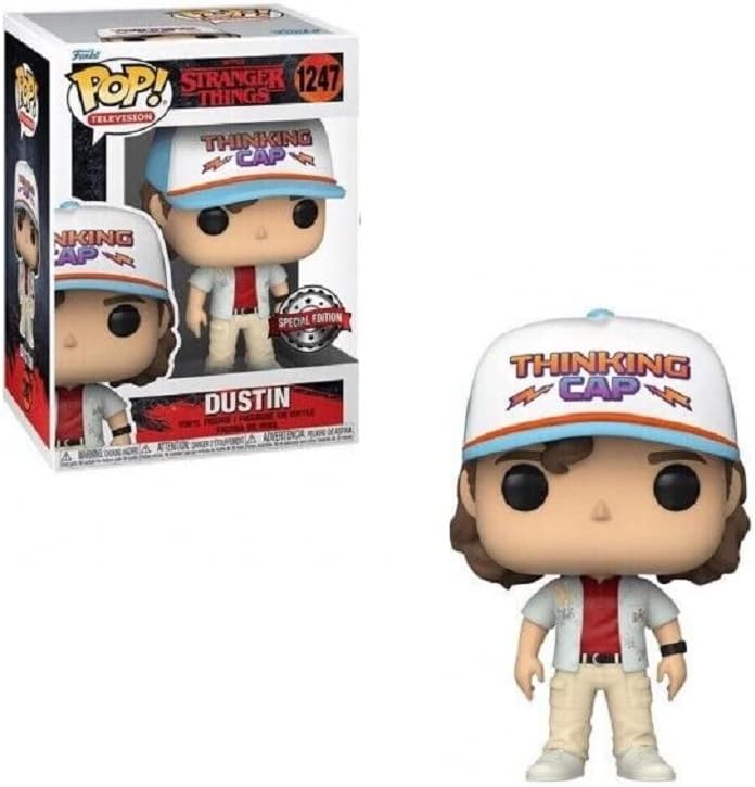 Amazon.com: Funko Stranger Things Dustin in Dragon Shirt Season 4 ...