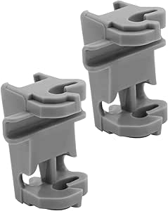 Amazon.com: 2 PCS Dishwasher Rack Stop Clips Fit for LG Dishwasher ...