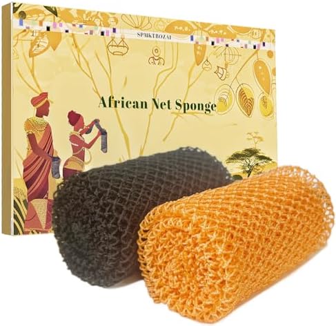 Amazon.com: AbuQ 2 Pieces African net Sponge for exfoliating,African ...