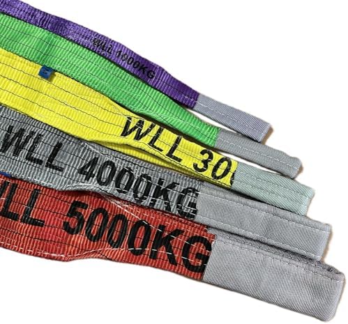 Lifting Web Sling 1 Ton - 5 Ton Duplex Strap Flat Webbing Sling Various ...