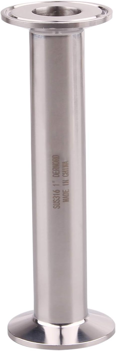 Amazon.com: DERNORD Sanitary Tri Clamp Tube Stainless Steel 304 with 1. ...