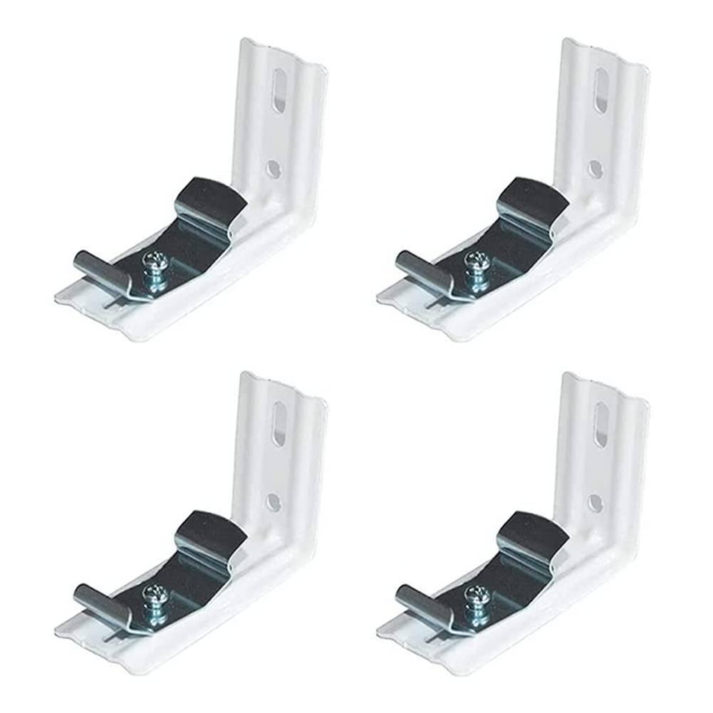 Amazon.com: BOLWHAO 4 Pcs L Bracket for Vertical Blinds with Headrail ...