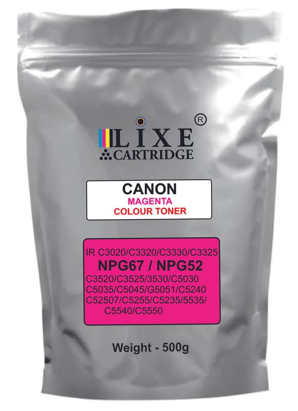 lixe cartridge Toner Powder 500G NPG-67 NPG-52 for Canon iR Advance ...