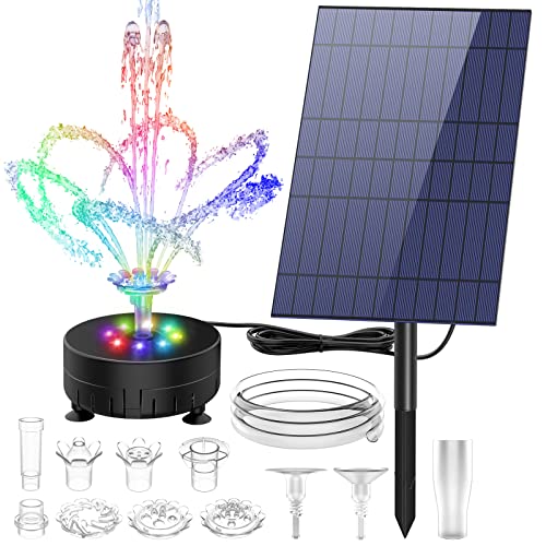 Solar Springbrunnen mit Akku und LED – Die 15 besten Produkte im ...