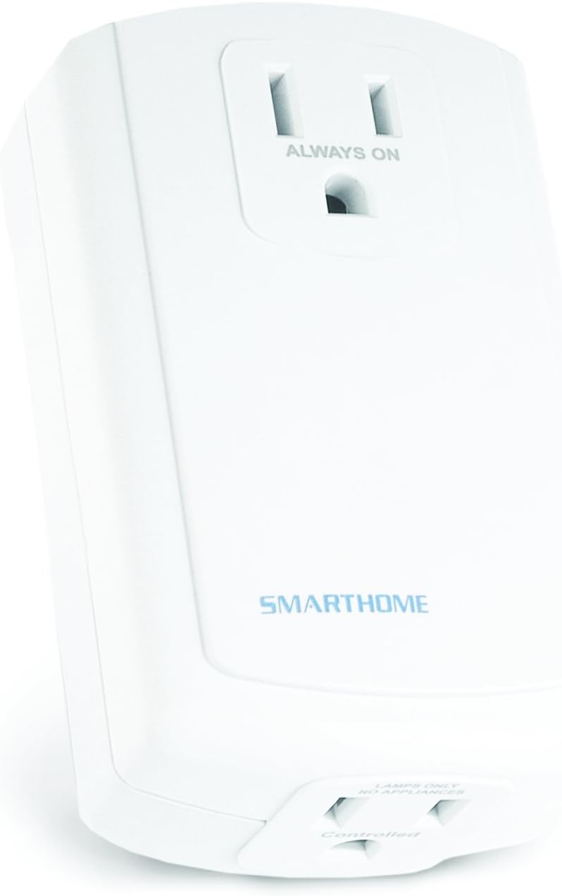 Smarthome 2456D3 LampLinc INSTEON Plug-In Lamp Dimmer Module, 3-Pin ...