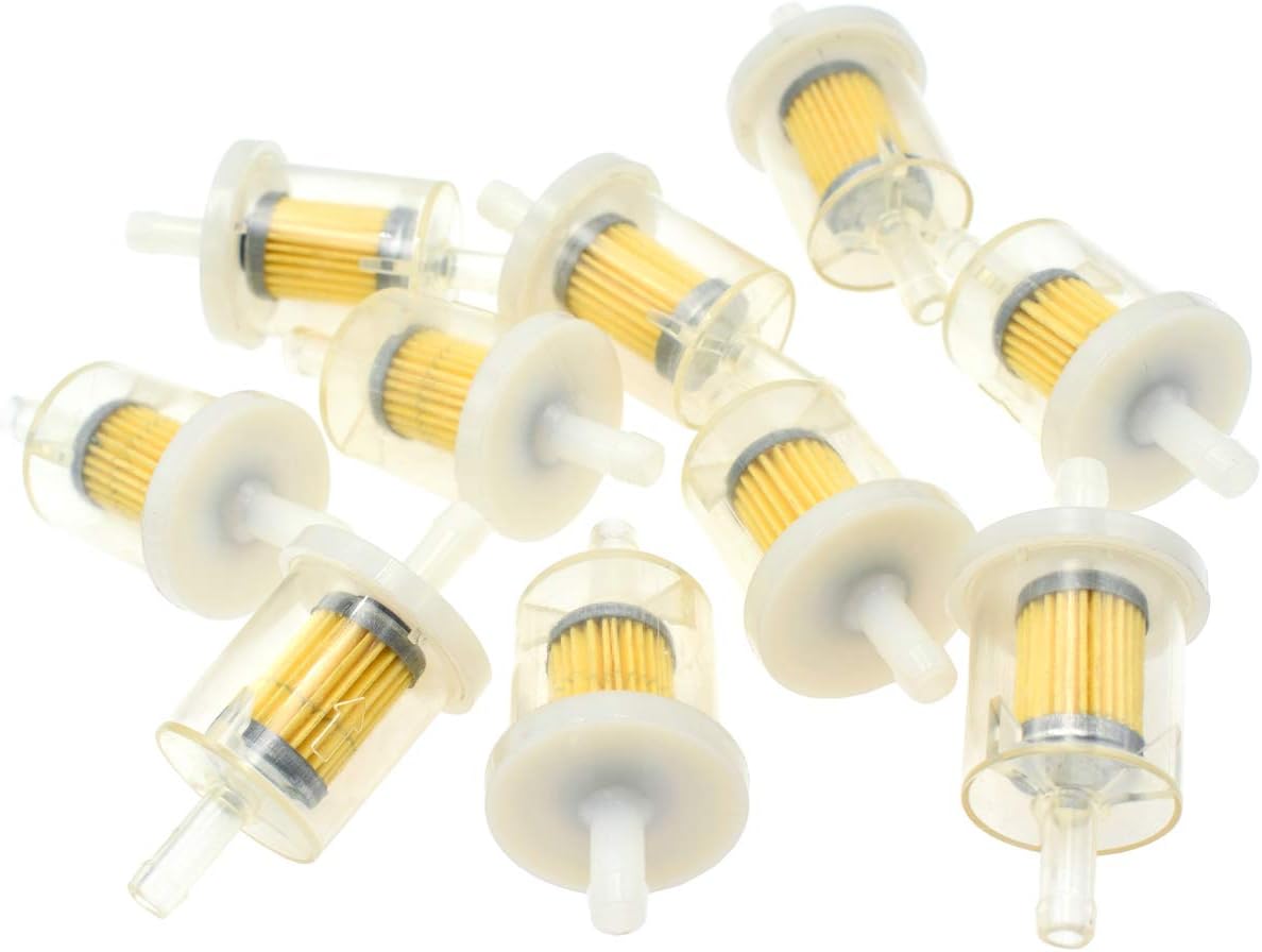 Amazon.com: 10 Pieces Small Engine Fuel Filter Lawn Mower Generator 40 ...