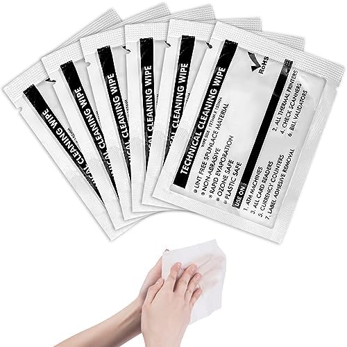 Amazon.com: Pre-saturated Cleaning Wipes with IPA solution for Printer ...
