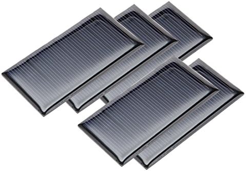 Amazon.com : uxcell 5Pcs 4.5V 130mA Poly Mini Solar Cell Panel Module ...