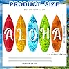Amazon.com : Lineshading 5 Pcs LED Aloha Yard Sign Aloha Surfboard Sign ...