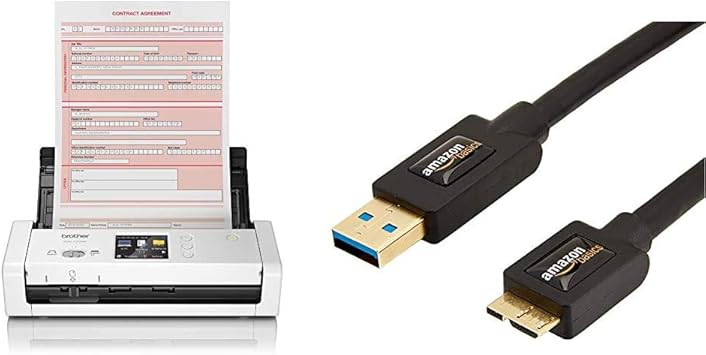 Brother ADS-1700W Scanner de Documents Compact et Intelligent ...