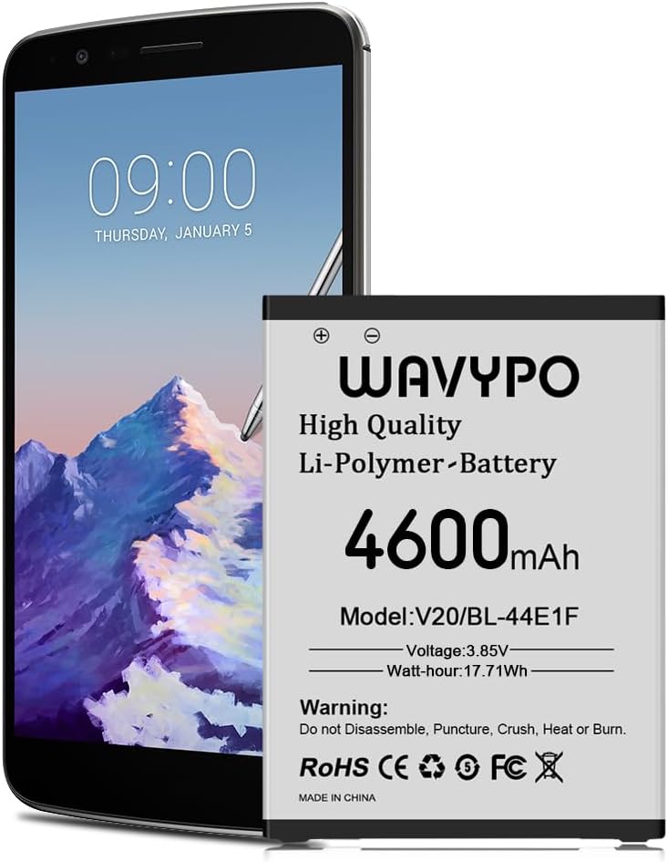 Amazon.com: ASDAWN BL-T37 for LG Stylo 4 Battery Replacement, for LG ...