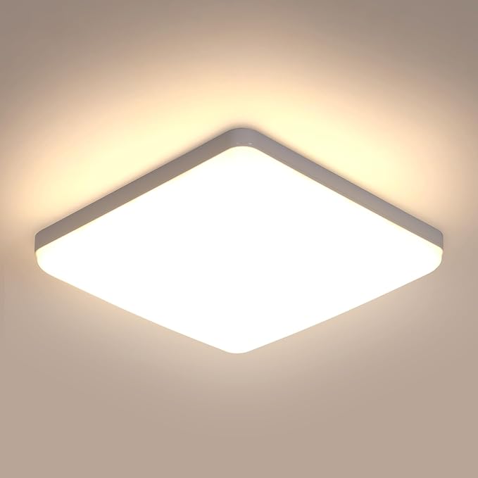 Comely LED Ceiling Lights, 36 W 4000 LM Super Bright Square LED Ceiling ...