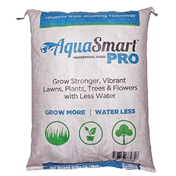 Amazon.com : AQUASMART PRO, SUPERABSORBENT Natural Biodegradable Water ...