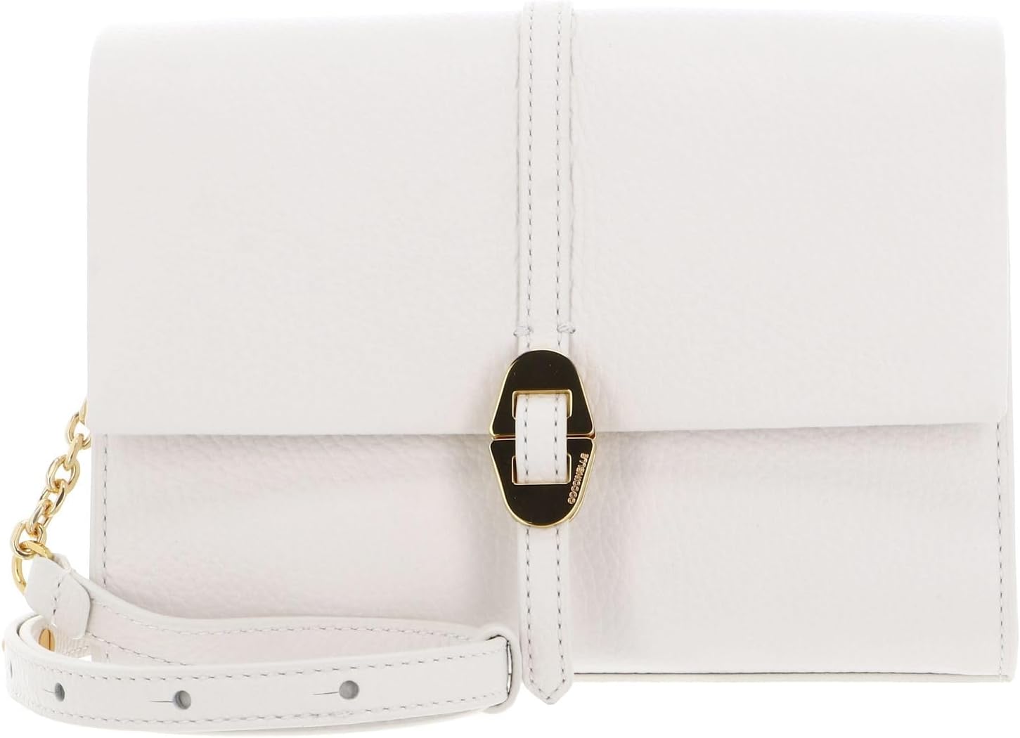 Coccinelle White Leather Women's Handbag: Handbags: Amazon.com