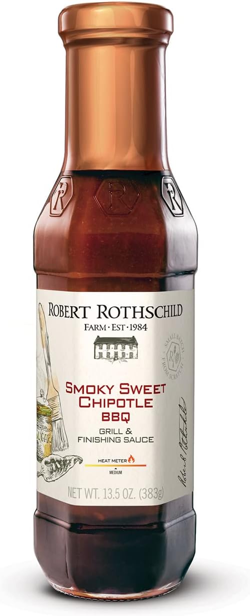 Amazon.com : Robert Rothschild Farm Smoky Sweet Chipotle BBQ Sauce ...