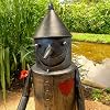 Amazon.com: The Enchanted Garden Tin Man Garden Decor for Outside Yard ...