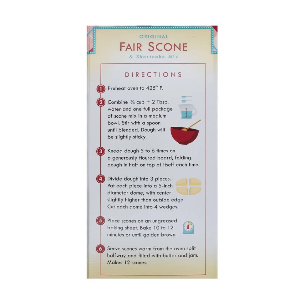 Snapklik.com : Fisher Original Scone Mix, Bulk Box