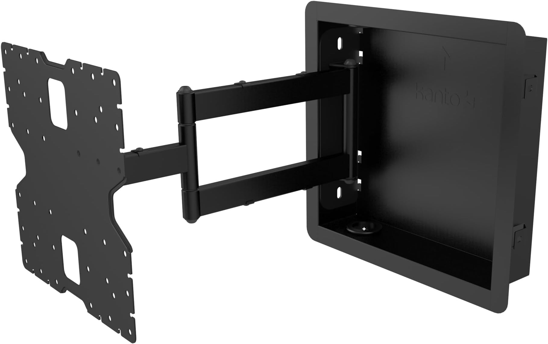 Amazon.com: Kanto R400 Recessed in-Wall Full Motion Articulating TV ...