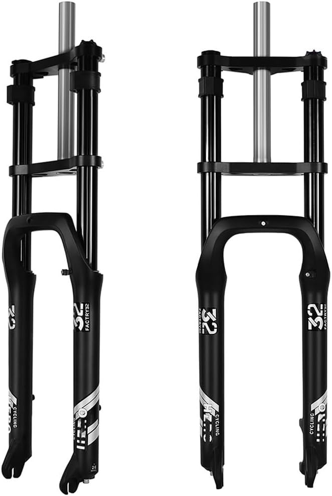 Amazon.com : Beach Bike Fat Fork 20/26 Inch Double Shoulder Travel ...