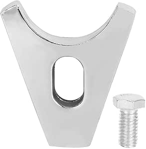 Chrome Steel Distributor Clamp Hold Down with Screw SBC BBC Fit for ...