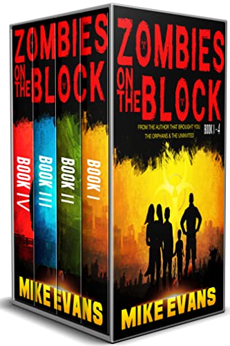 Zombies on The Block 1 2 3 & 4: A Zombie Survival Thriller Series ...