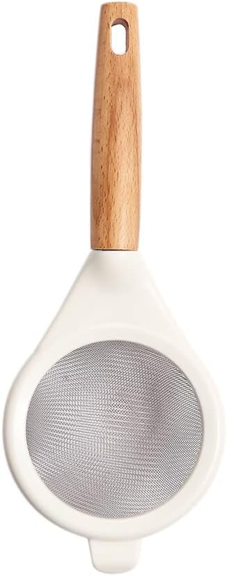 Amazon.com: Wooden Handle Sieve Strainers Stainless Steel Fine Mesh ...