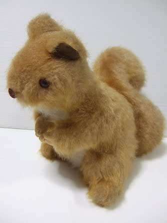 Amazon.co.jp: Merrythought リス ぬいぐるみ 茶色 Squirrel Made In England イングランド ...