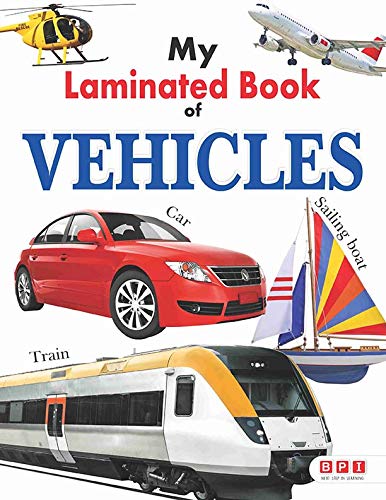 Buy My First Laminated Book - Vehicles Book Online at Low Prices in ...