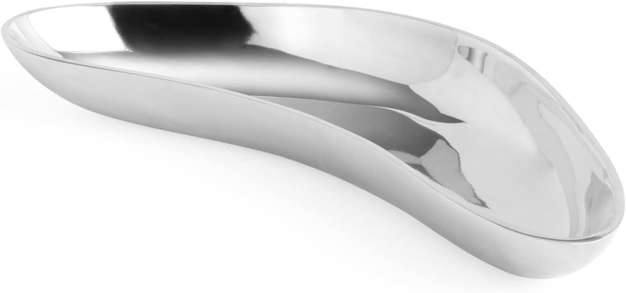 Amazon.com: Nambe Boomerang Tray, Made of Metal Alloy, Measures 16 ...