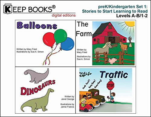 Amazon.com: KEEP BOOKS Digital Editions pre-K/Kindergarten Set 1 ...