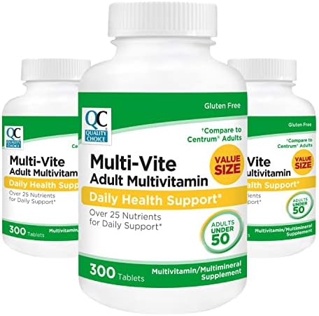 Amazon.com: Quality Choice Multi-Vite Adult Advanced Multivitamin ...