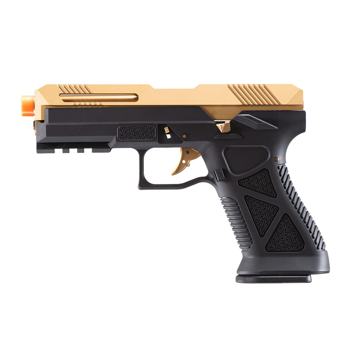 Amazon.com : HFC HG-282ASGB Tactical Gas Blowback Airsoft Pistol (Gold ...