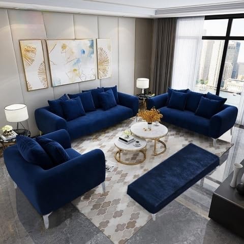 Caradel Gloria Sectional 8 Seater Sofa Set for Living Room 3+2+1 with ...