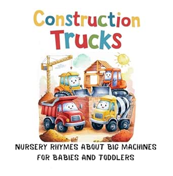 Construction Trucks: Nursery Rhymes About Big Machines For Babies And ...