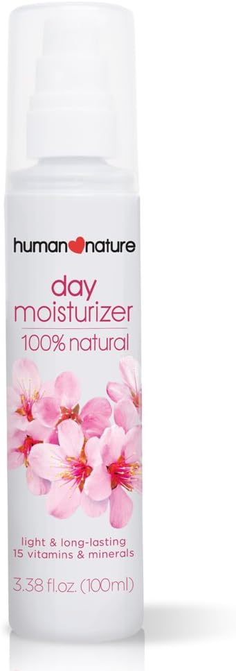 Amazon.com: Human Nature 100% Natural Day Moisturizer with 15 Vitamins ...