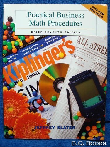 Practical Business Math Procedures: Jeffrey Slater: 9780072537475 ...