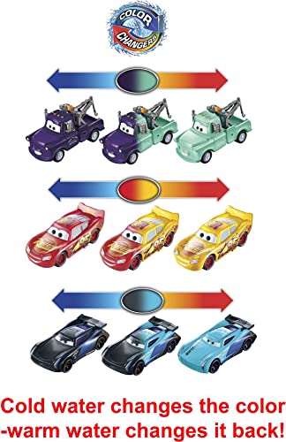 Snapklik.com : Mattel Disney Pixar Cars Toys, Color Changers 3-Pack ...
