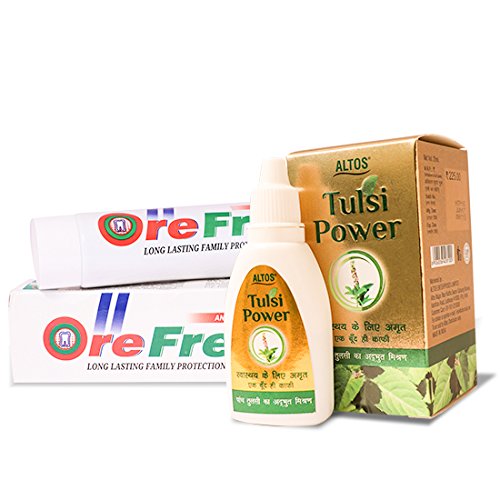 Buy Orefresh Anti Cavity Toothpaste + Tulsi Long Lasting Family ...
