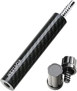 Amazon.com : KONLLEN 4.7inch Billiard Pool Cue Extension Middle Shaft ...