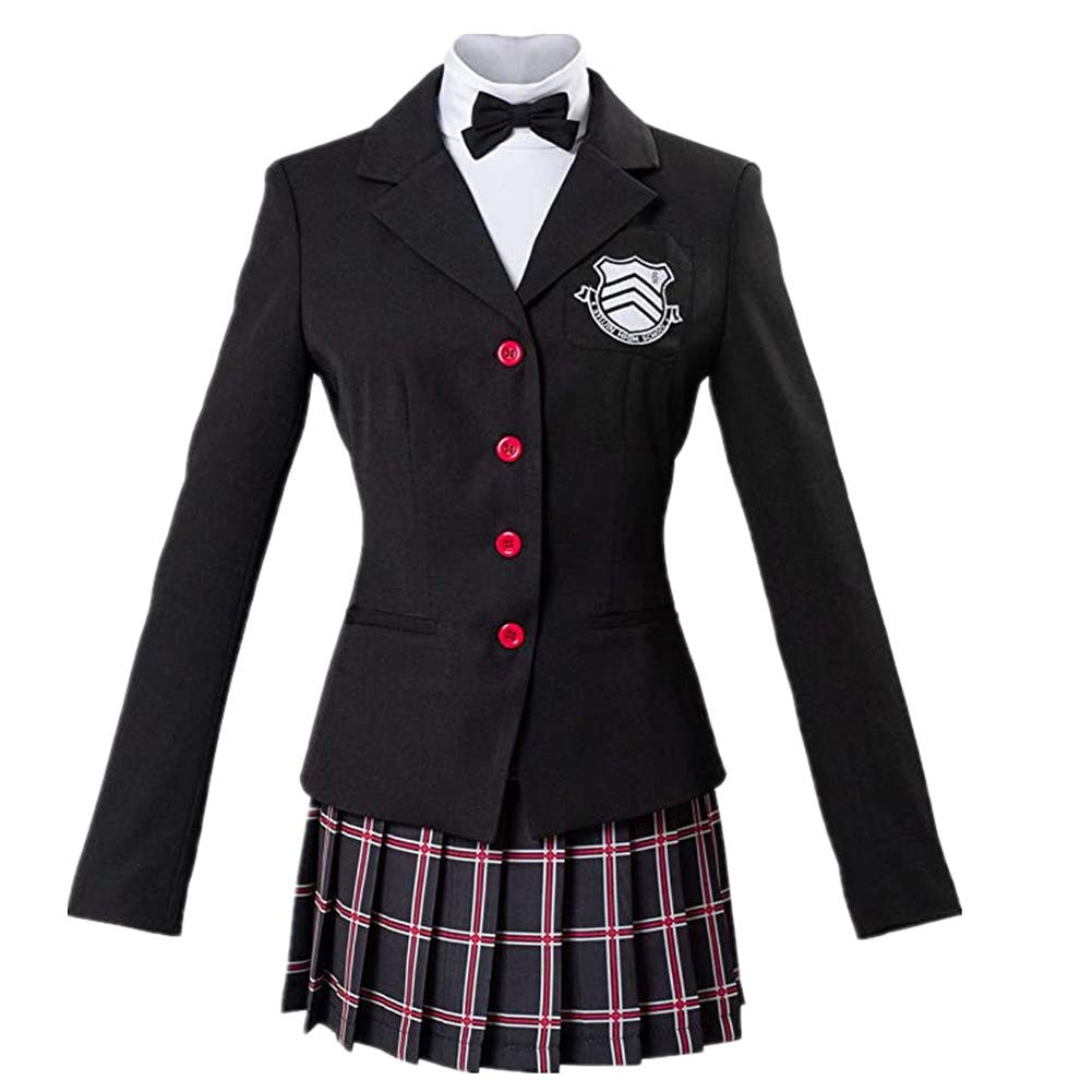 Buy Persona 5 Yoshizawa Kasumi Cosplay Costume Uniform Suit Halloween ...