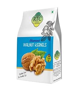 RTC FOODS Diamond Walnut Kernels Without Shell 250G I Healthy Snacking ...