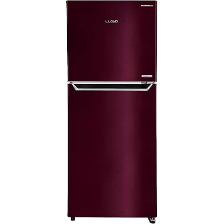 Havells-Lloyd Refrigerator Double Door 283L 2Star Inverter Sakura Red ...