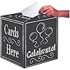 Amazon.com: Creative Converting Party Decorations Card Box Chalkboard ...