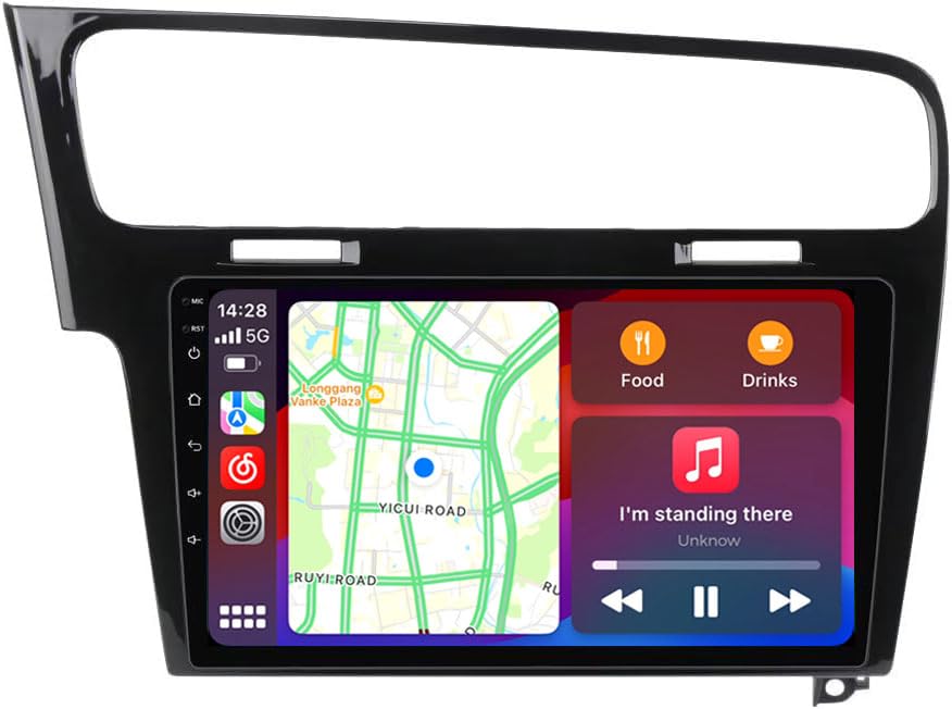 Amazon.com: Android 13 Car Radio Stereo for VW Golf 7 MK7 2013-2018 ...